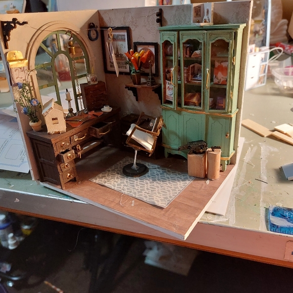 Hand Crafted | Toys | Miniature Office | Poshmark